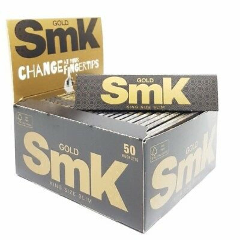 SMK king size Gold Rolling Papers – Tobacco House